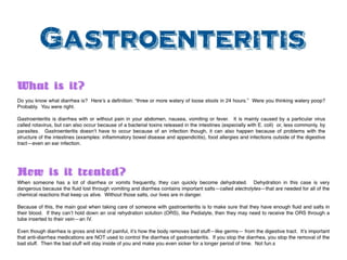 PPT gastroenteritis | PPT