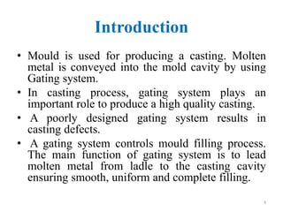 GATING SYSTEM PPT | PPTX