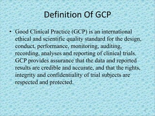 ppt good clinical practice | PDF