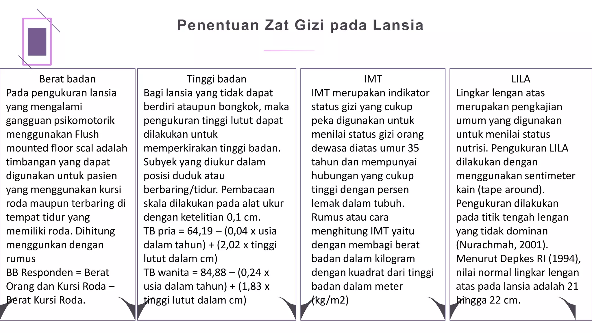 GIZI PADA LANSIA | PDF