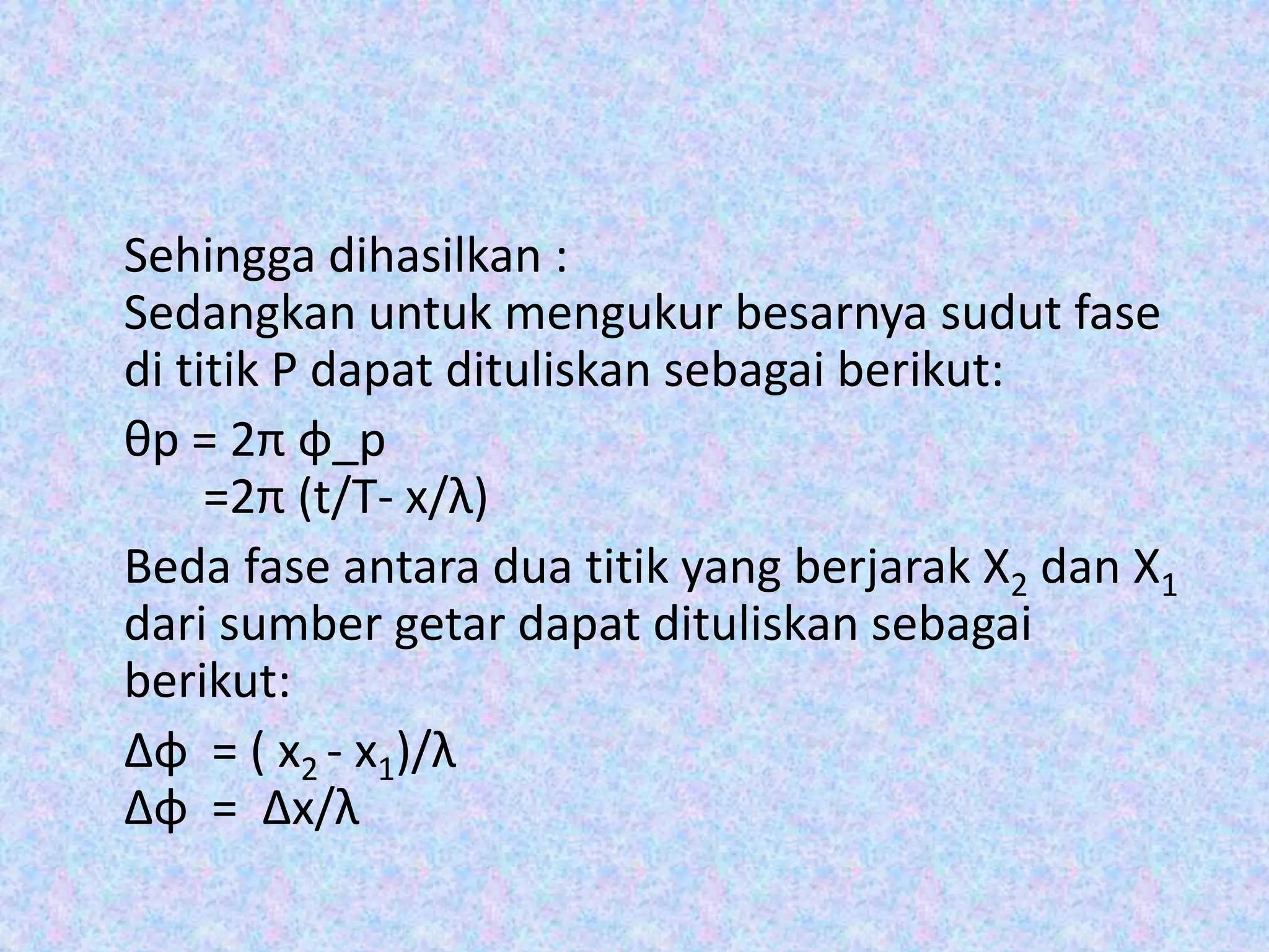 Ppt gelombang | PPTX