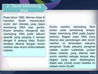 PPT GENETIKA DNA REKOMBINAN.ppt