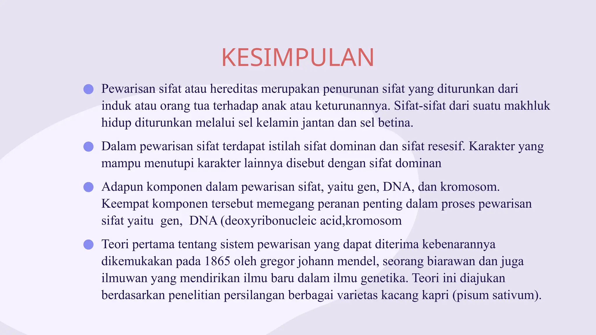 PPT GENETIKA TANAMAN. Genetika tanaman adalah cabang ilmu biologi yang ...
