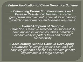 CATTLE GENOMICS SCHEME | PPTX