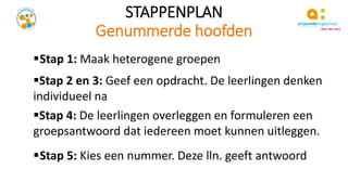 Ppt bij video 'genummerde hoofden' | PPT
