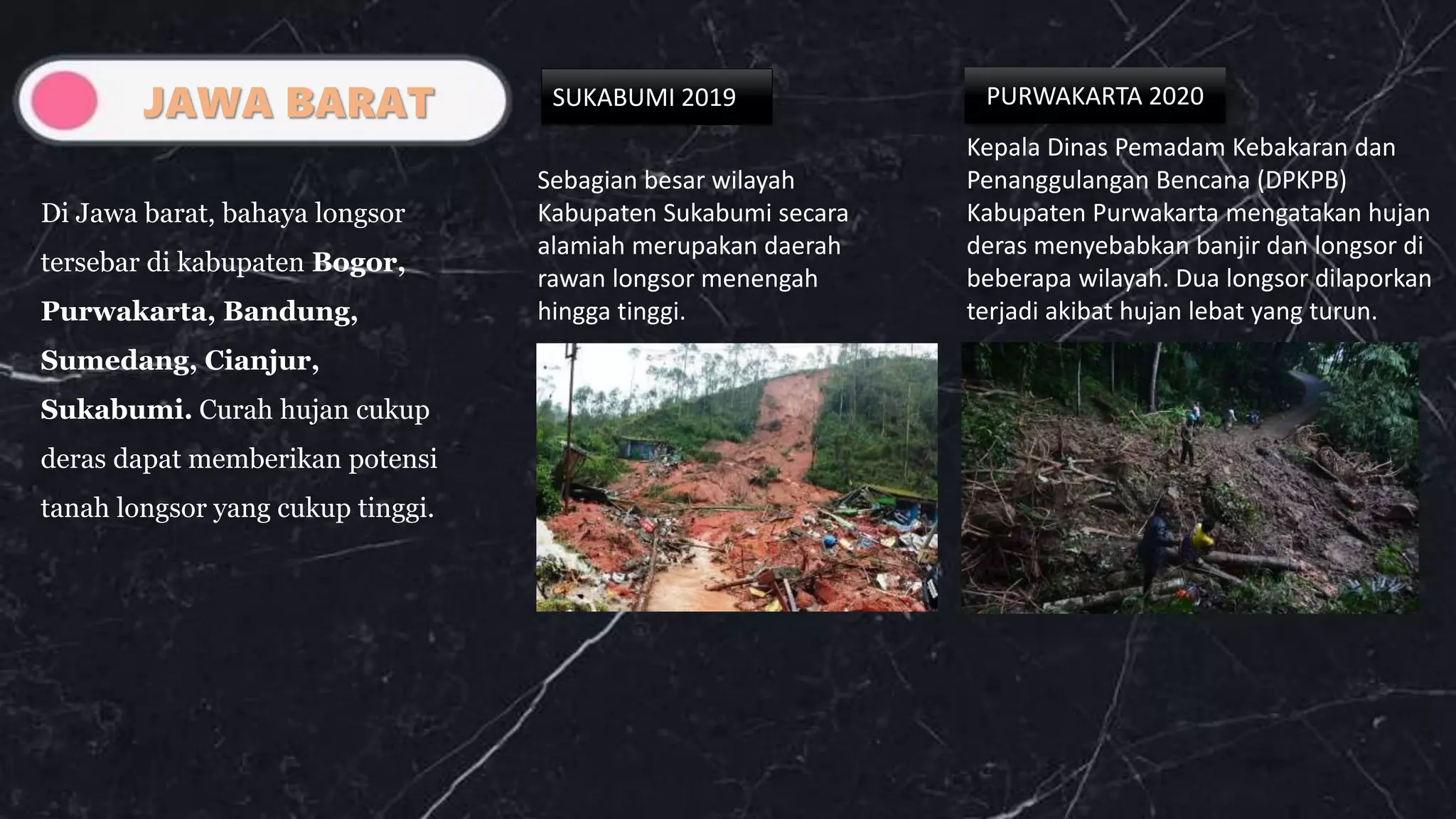 GEOGRAFI PERSEBARAN DAERAH RAWAN BENCANA | PPT