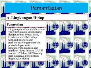 Ppt geografi (berwawasan lingkungan) | PPT