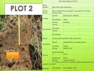 PPT Praktikum Geografi Tanah Made by Me :) | PPTX