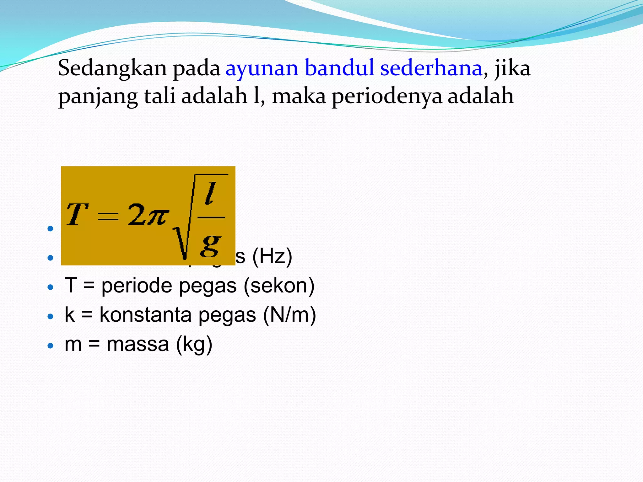 Ppt gerak harmonik sederhana | PPTX