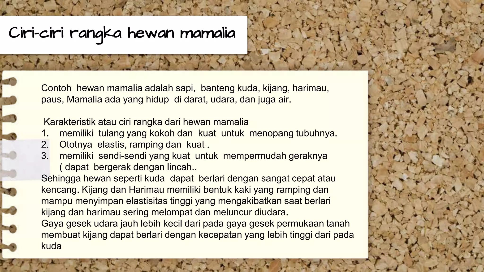 Ppt gerak hewan copy | PPTX