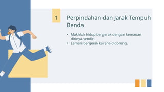 PPT GERAK LURUS smp kls 8 materi gerak pada benda | PPTX