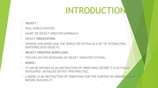 OBJECT ORIENTED DATA MODEL | PPTX