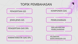Gas Insulated Swichgear ( SF6) atau Gas Insulated Substation | PPTX