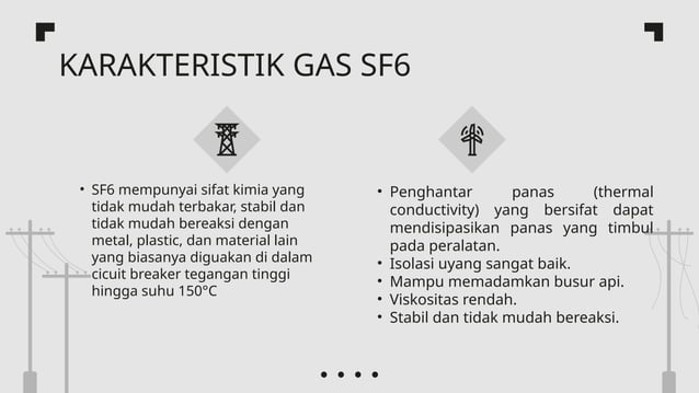 Gas Insulated Swichgear ( SF6) atau Gas Insulated Substation | PPTX