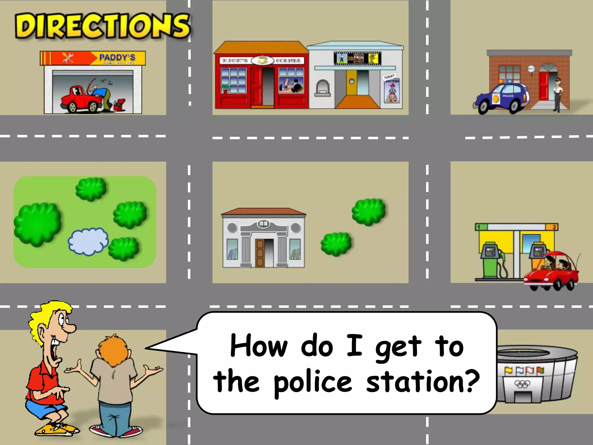 Ppt giving directions | PPTX