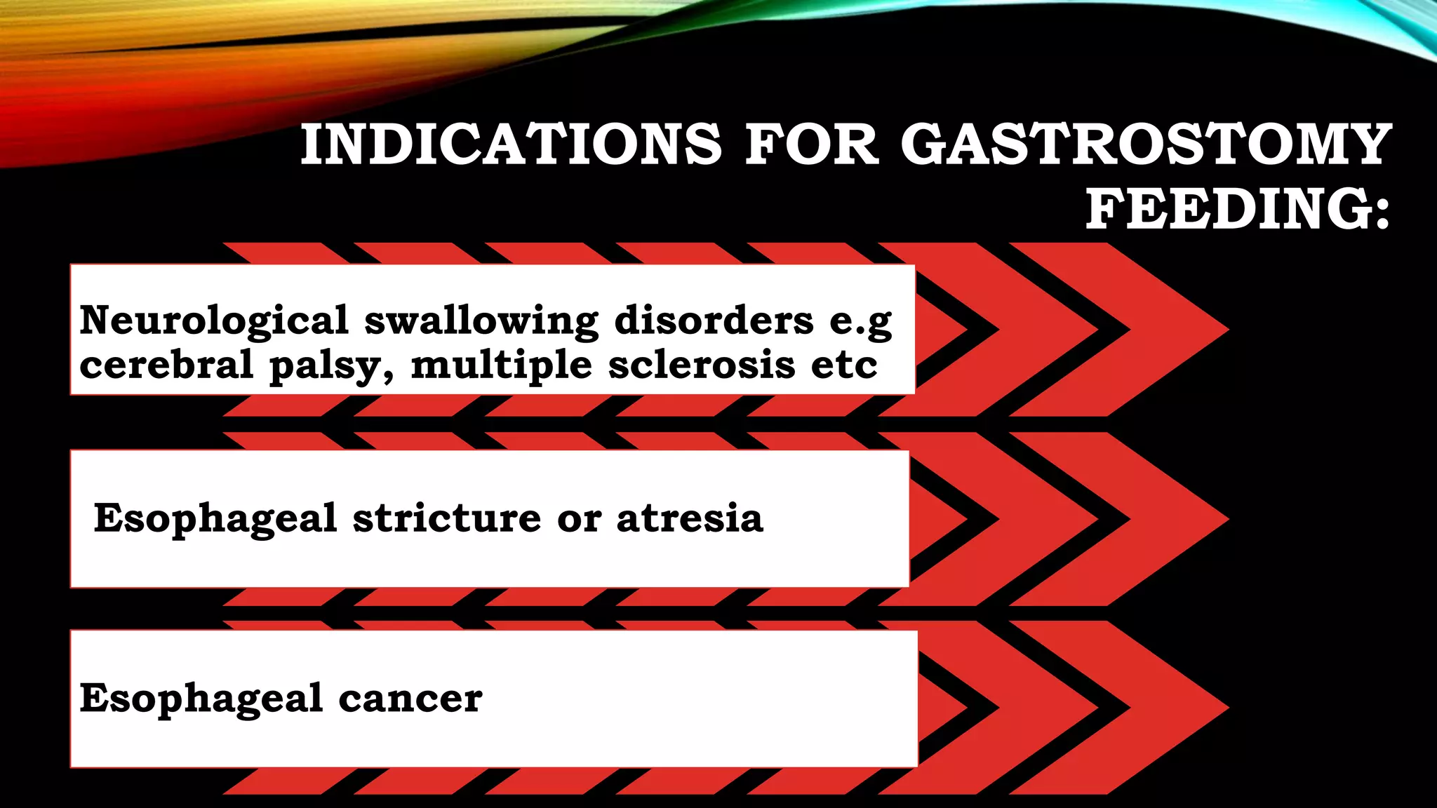 presentation on gastrostomy and jejunostomy feeding | PPTX
