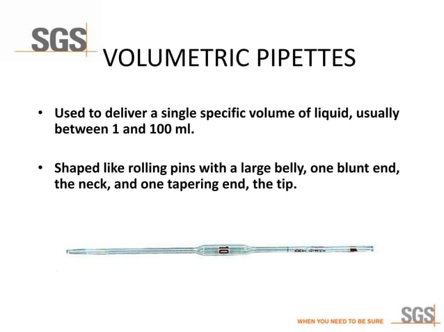 Pipette Glassware.PPT | Chemistry | Science
