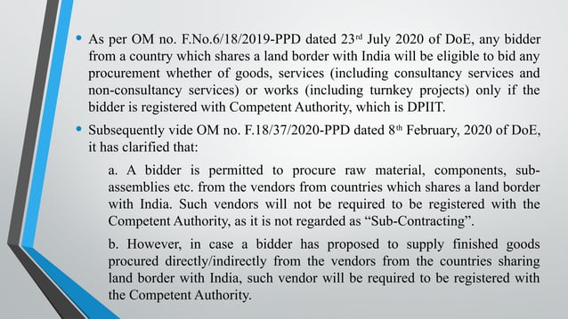 PPT_Global Tender to know the key insights | PPT