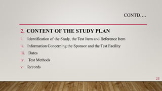 OECD principles of GLP | PPTX