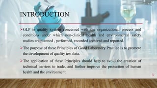 OECD principles of GLP | PPTX