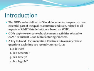 good documentation practice | PPT
