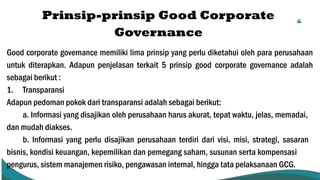 PPT Good Corporate Governance & Corporate Social Responsibility ...