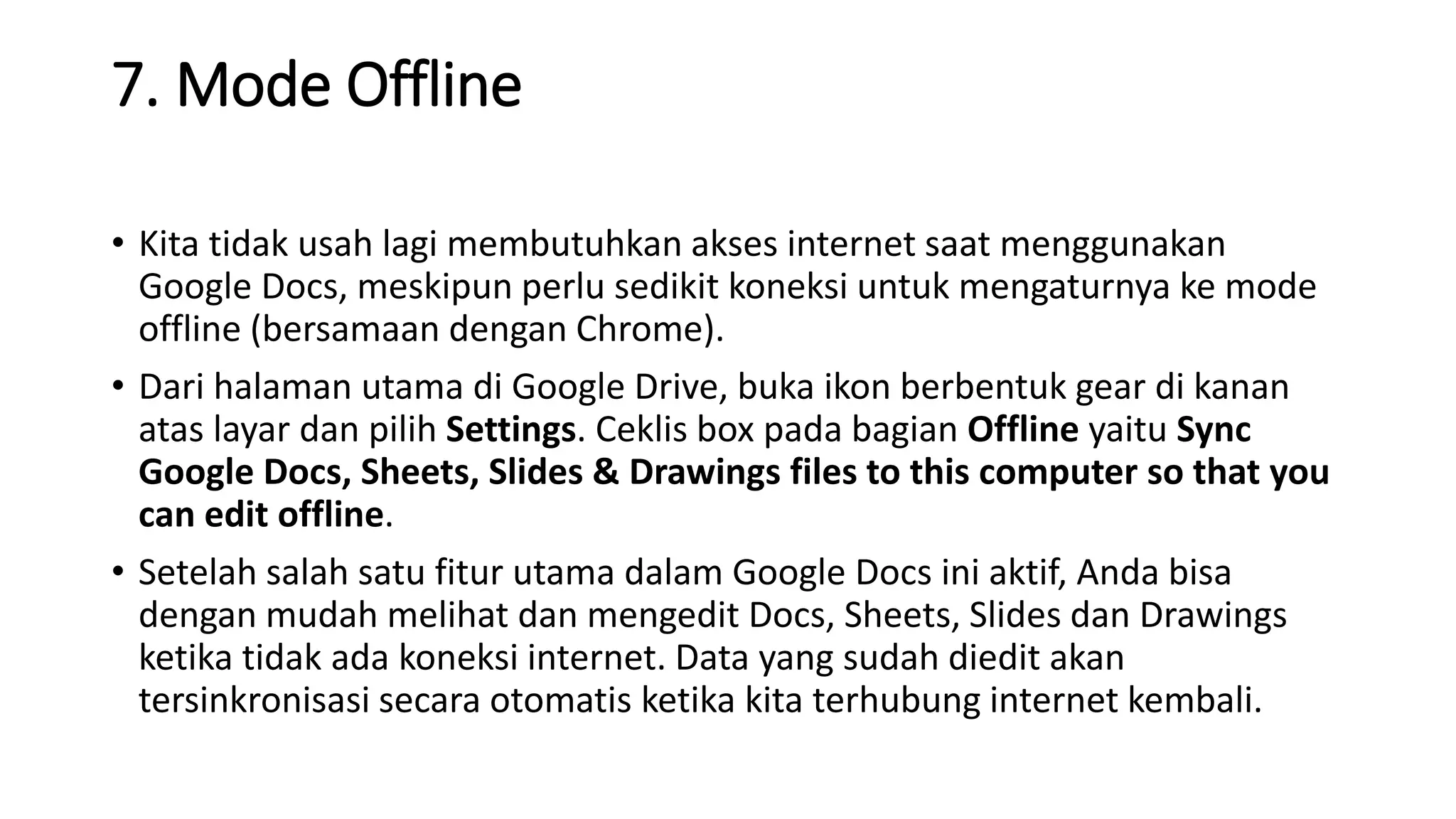 PEMANFAATAN GOOGLE DOCS | PPTX