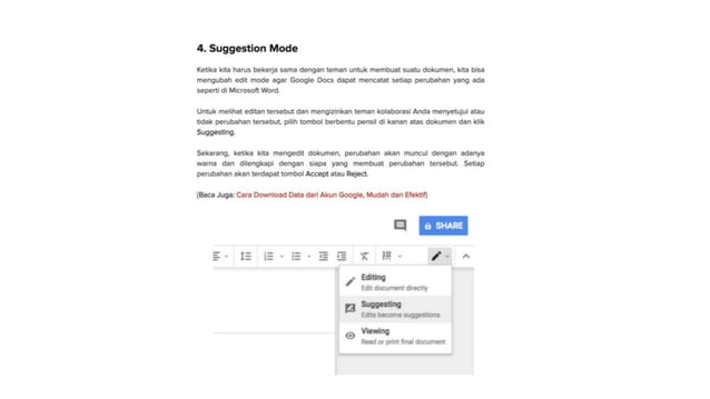 PEMANFAATAN GOOGLE DOCS | PPTX