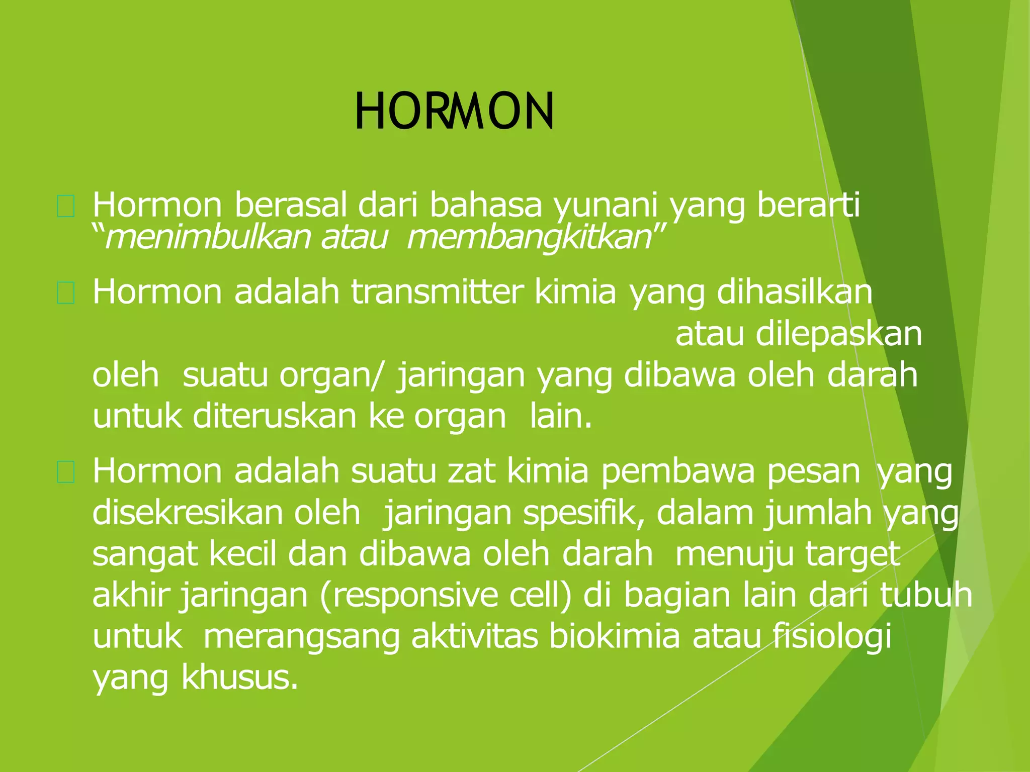 Ppt Hormon | PPTX