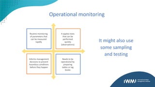 Identify hazards, assess existing control measures, and assess exposure ...