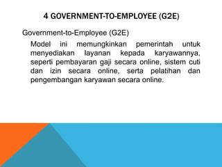 Model model pada E Governance | PPTX