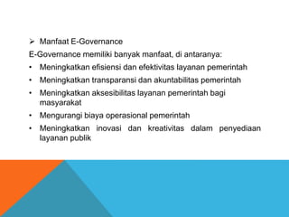 Model Model E Governance PPT | PPTX