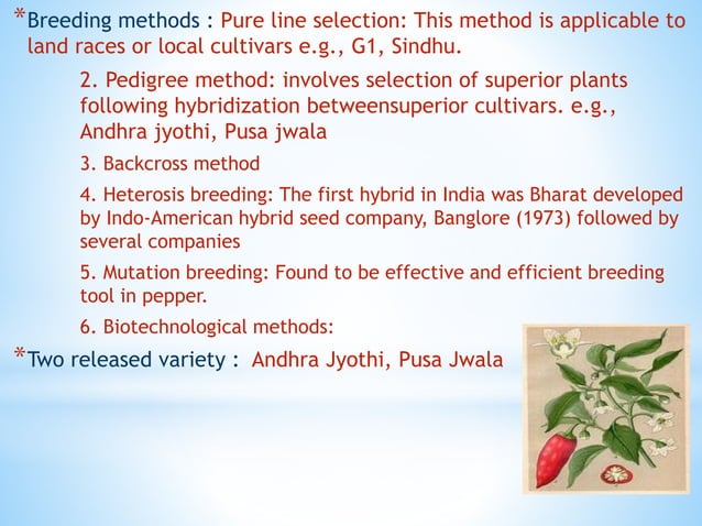 genetics and plant breeding | PPTX