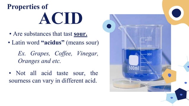 Presentation Grade-7 Acid and Base .pptx | Chemistry | Science