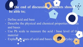 Presentation Grade-7 Acid and Base .pptx