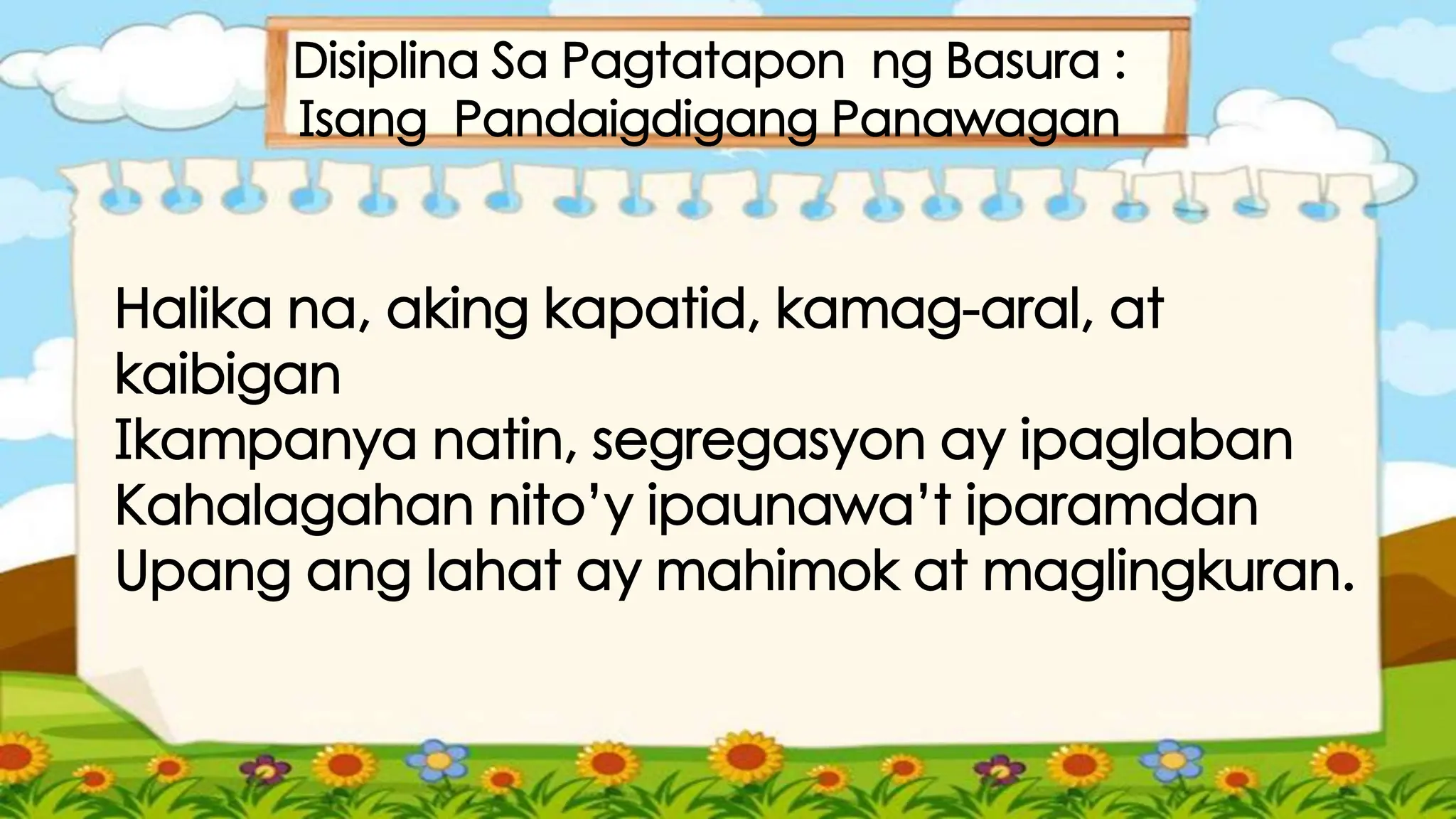 PPT_Grade4_ESP.pptx_ Disiplina sa Pagtatapon ng Basura | PPTX