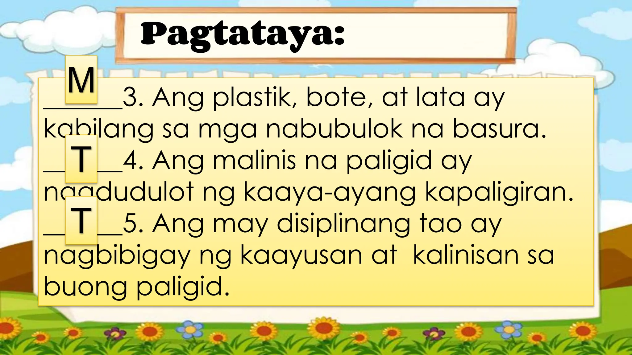 PPT_Grade4_ESP.pptx_ Disiplina sa Pagtatapon ng Basura | PPTX