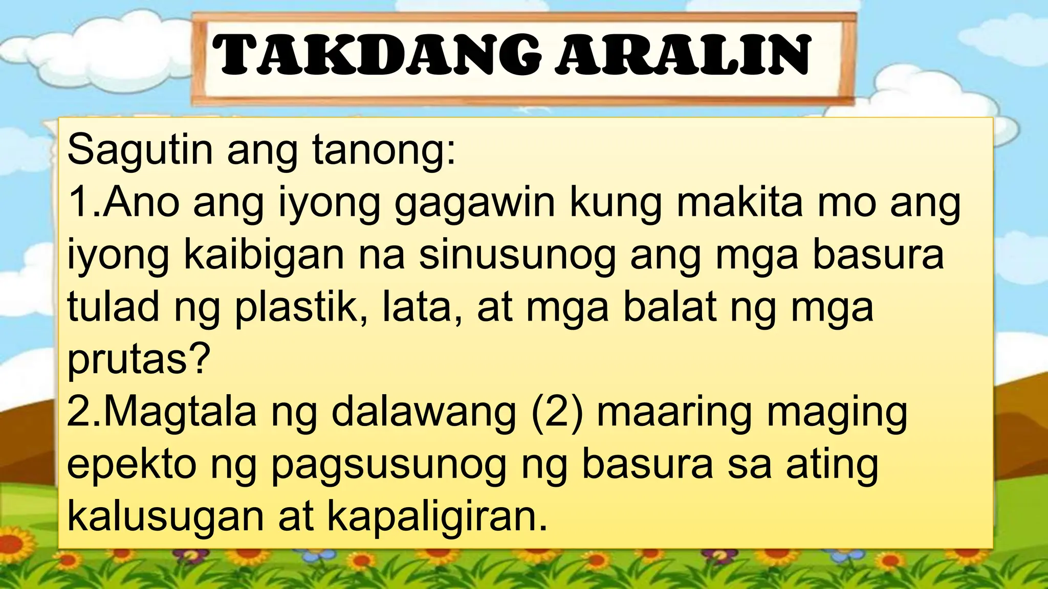 PPT_Grade4_ESP.pptx_ Disiplina sa Pagtatapon ng Basura | PPTX