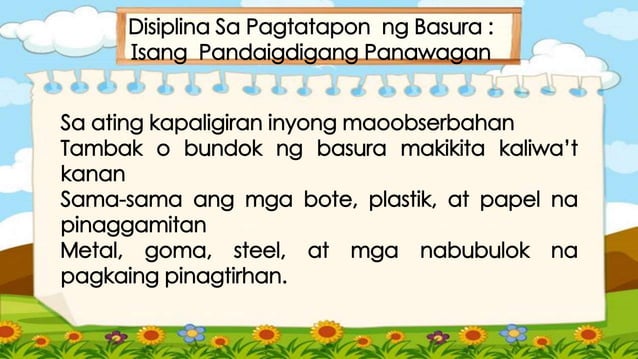 PPT_Grade4_ESP.pptx_ Disiplina sa Pagtatapon ng Basura | PPTX