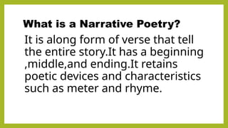 PPT ENGLISH GRADE 7 NARRATIVE POETRY.pptx