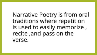 PPT ENGLISH GRADE 7 NARRATIVE POETRY.pptx