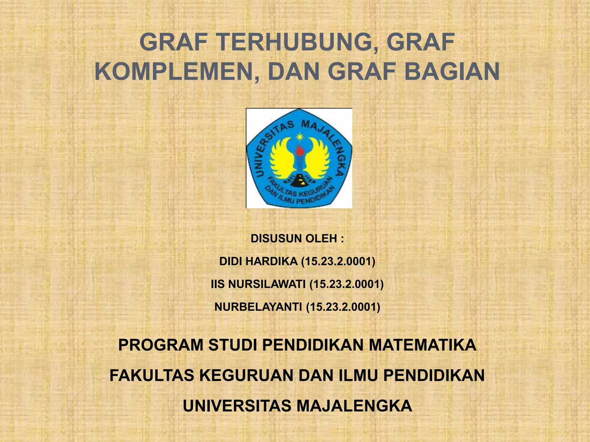 Ppt graf terhubung | PPTX