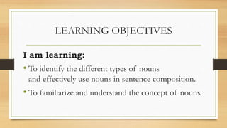 Power Point Presentation GRAMMAR - NOUNS (1).pptx