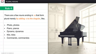 PPT_Grammar - Plural Nouns.pptx for the middle level student | PPT