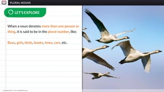PPT_Grammar - Plural Nouns.pptx for the middle level student | PPT