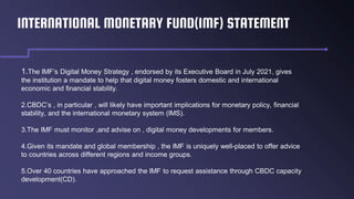 PPT GRAND PRESENTATION cbdc (central based digital currency) | PDF