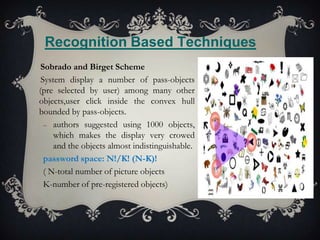 Graphical Password Authentication | PPTX