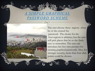 Graphical Password Authentication | PPTX