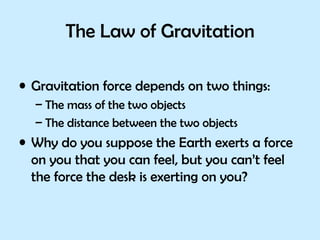 Ppt Gravity | PPT