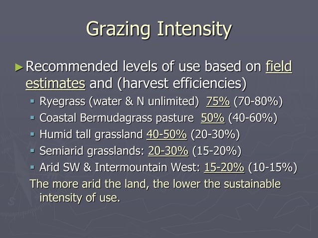 PPT Grazing Management Principles for Rangelands.pptx | Agriculture ...